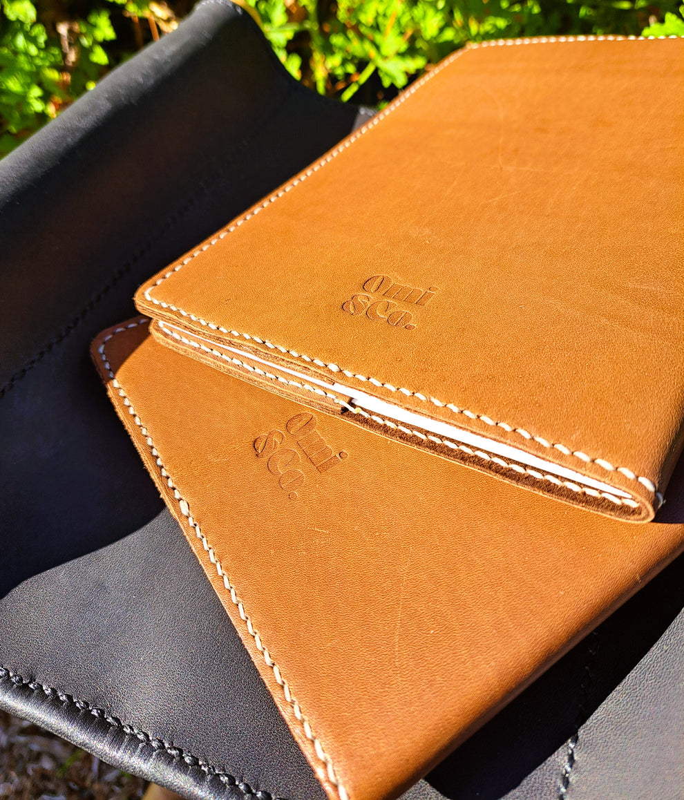 Handstitched Notebook Cover – Omi & Co.